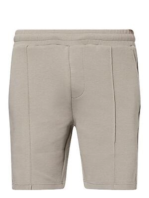 ARNE Essential Luxe Drawstring Stretch-cotton Blend Shorts - Stone