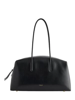 DEMELLIER Leather Shoulder Bag - Black