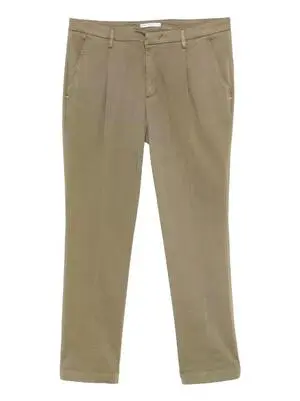 ENTRE AMIS Arno Pocket Pleated Trousers - Neutrals