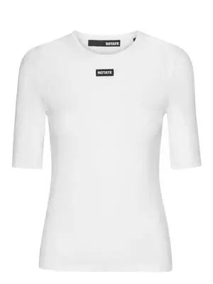 ROTATE BY BIRGER CHRISTENSEN Short Sleeve T-shirt - White