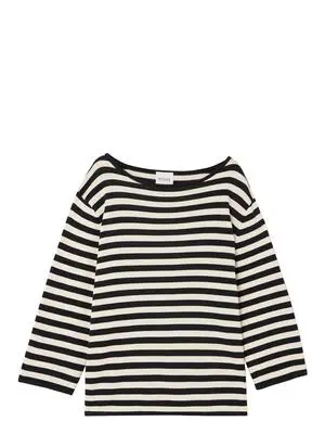 Posse Darcy Striped Pima Cotton Top - Multi