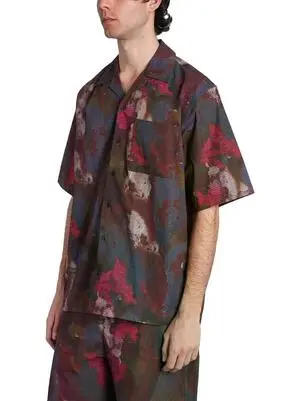 PEACEMAKER OAMC Abstract-print Shirt - Red