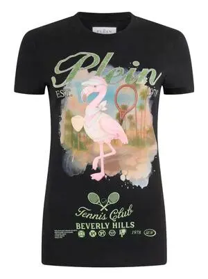 Philipp Plein Graphic T-shirt - Black