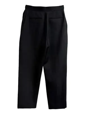 Fendi Wool Tapered-leg Pocket Trousers - Black