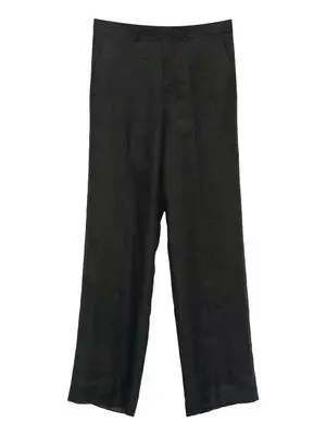 NINEMINUTES Wide Leg Trousers - Black