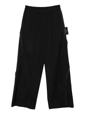 Undercover Pattern-trimmed Trousers - Black