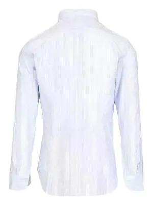 AL DUCA D’AOSTA 1902 Striped Button-down Shirt - Blue