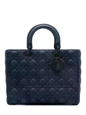 Dior Large Lady Satchel - Blue