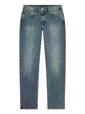 Paul Smith Tapered-fit Faded Jeans - Blue