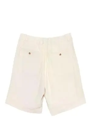 Nn07 Pleated Waistband Shorts - Neutrals