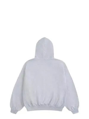 Gosha Rubchinskiy Melange Logo Print Oversized Hoodie - Grey
