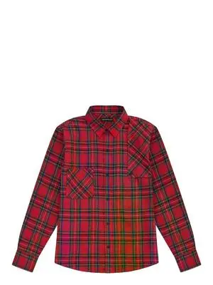 Gosha Rubchinskiy Checked Flannel Shirt - Red