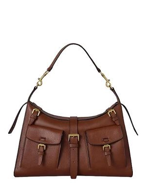 Mulberry Roxanne Leather Shoulder Bag - Oak