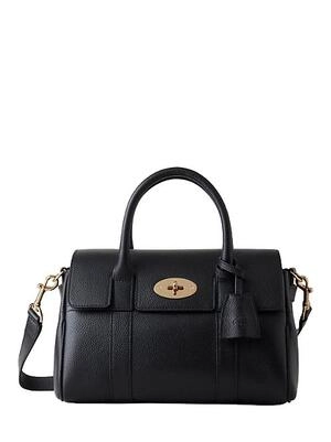 Mulberry Bayswater Satchel Small Leather Top-handle Bag - Black