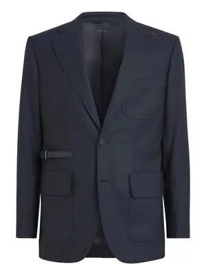 Brioni Stretch-cashmere Blazer - Blue