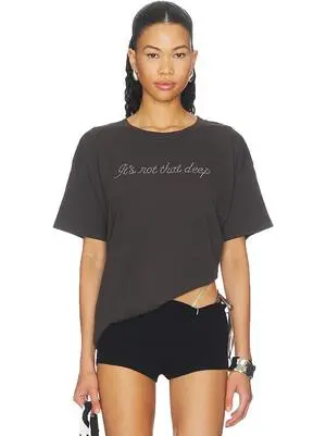 Daydreamer It's Not That Deep Merch Tee - Black