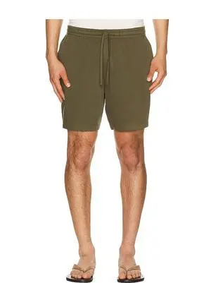 Onia Lyocell Beach Shorts - Olive
