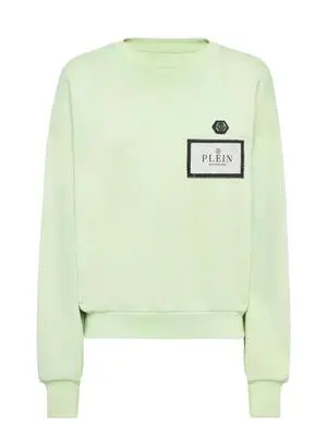Philipp Plein Logo-patch Sweatshirt - Green