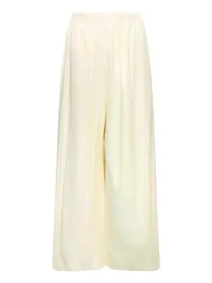ENFOLD Tucked-hem Wide-cocoon Trousers - Neutrals