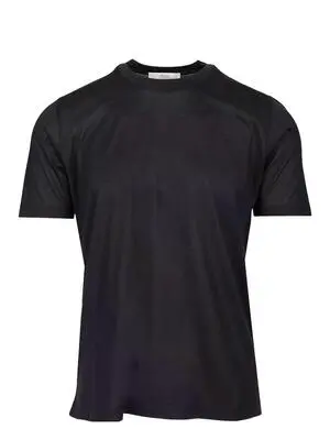 MAURO OTTAVIANI Jersey-texture T-shirt Blue