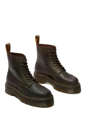Dr. Martens Sinclair Platform Boots - Brown