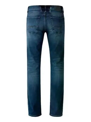 REPLAY Faded Five-pocket Jeans - Blue