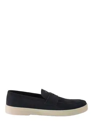 Prada Suede Loafers Blue