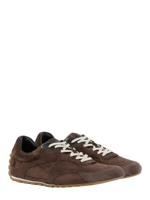 Bottega Veneta Bottega Veneta Orbit Flash Suede Sneakers Brown