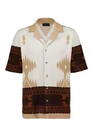 Alanui Patterned Piqué Shirt - Neutrals