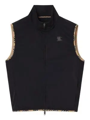 Burberry Stretch Nylon Gilet - Black