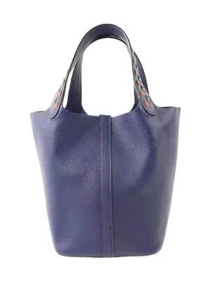 Hermès 18 Picotin Lock Epsom-leather Tote Bag - Blue