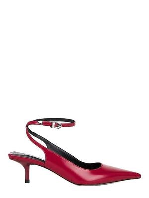 Steve Madden Slingback Heels - Red