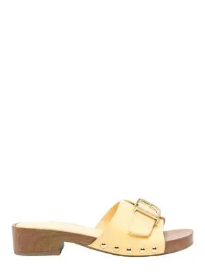 TAMARIS Buckle-detail Studded Slip-on Sandals - Neutrals