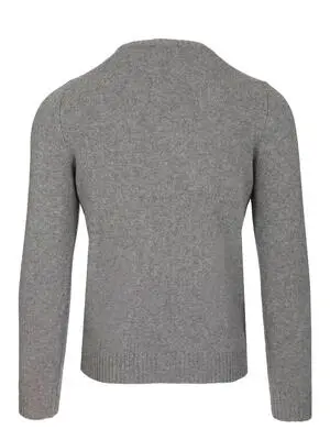 AL DUCA D’AOSTA 1902 Ribbed-trim Jumper - Grey