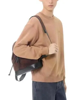 Valentino Garavani Cotton Sweatshirt With Vlogo Embroidery - Neutrals