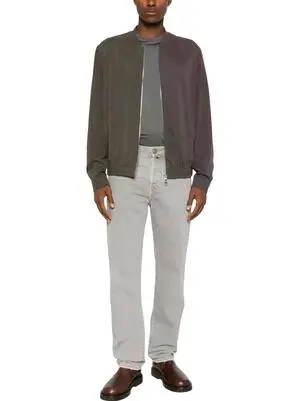 Jacob Cohen Edo Straight Trousers - Grey