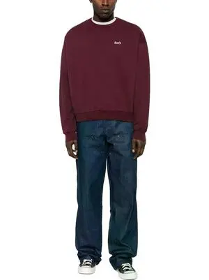 SKY HIGH FARM WORKWEAR Stud-embellished Wide-leg Jeans - Blue