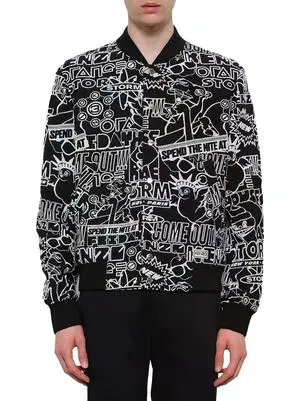 Kenzo Storm Flyer Bomber Jacket - Black