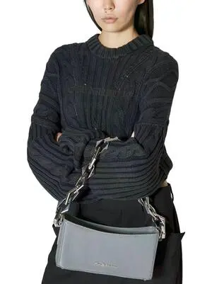 HAN KJØBENHAVN Chain Shoulder Bag - Grey