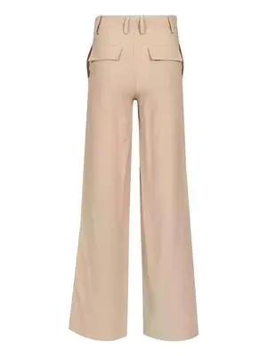 AL DUCA D’AOSTA 1902 Wide-leg Twill Trousers - Neutrals