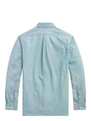 POLO RALPH LAUREN Logo-embroidered Button-down Shirt