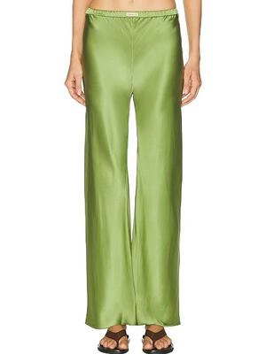 Comme Si Comme Si The Silk Bias Pant Grass