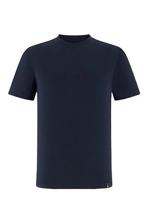 Boggi Milano Crewneck Stretch Pima Cotton T-shirt - Navy Blue