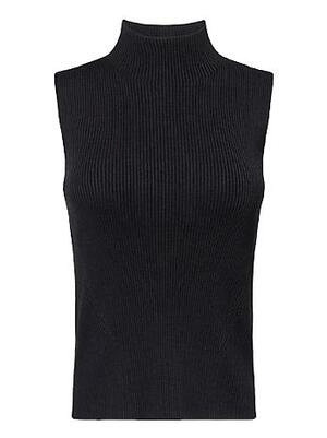 CFCL Portland Sleeveless Knitted Top - Black