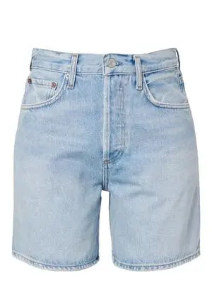 AGOLDE Dame Denim Shorts - Blue