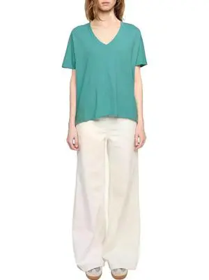 Zadig&Voltaire Tommer Short-sleeve T-shirt - Blue