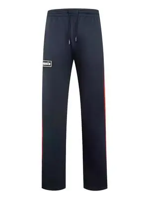 PLEASURES Forever Side-stripe Track Pants Blue