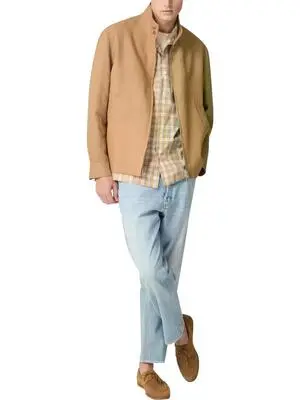 LARDINI Check-pattern Shirt - Neutrals