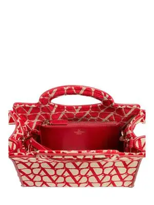 Valentino Garavani Toile Iconographe Shopping Bag - Neutrals