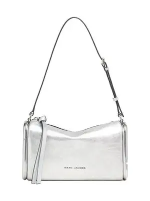 Marc Jacobs Marc Jacobs Metallic Leather Small Shoulder Bag Silver